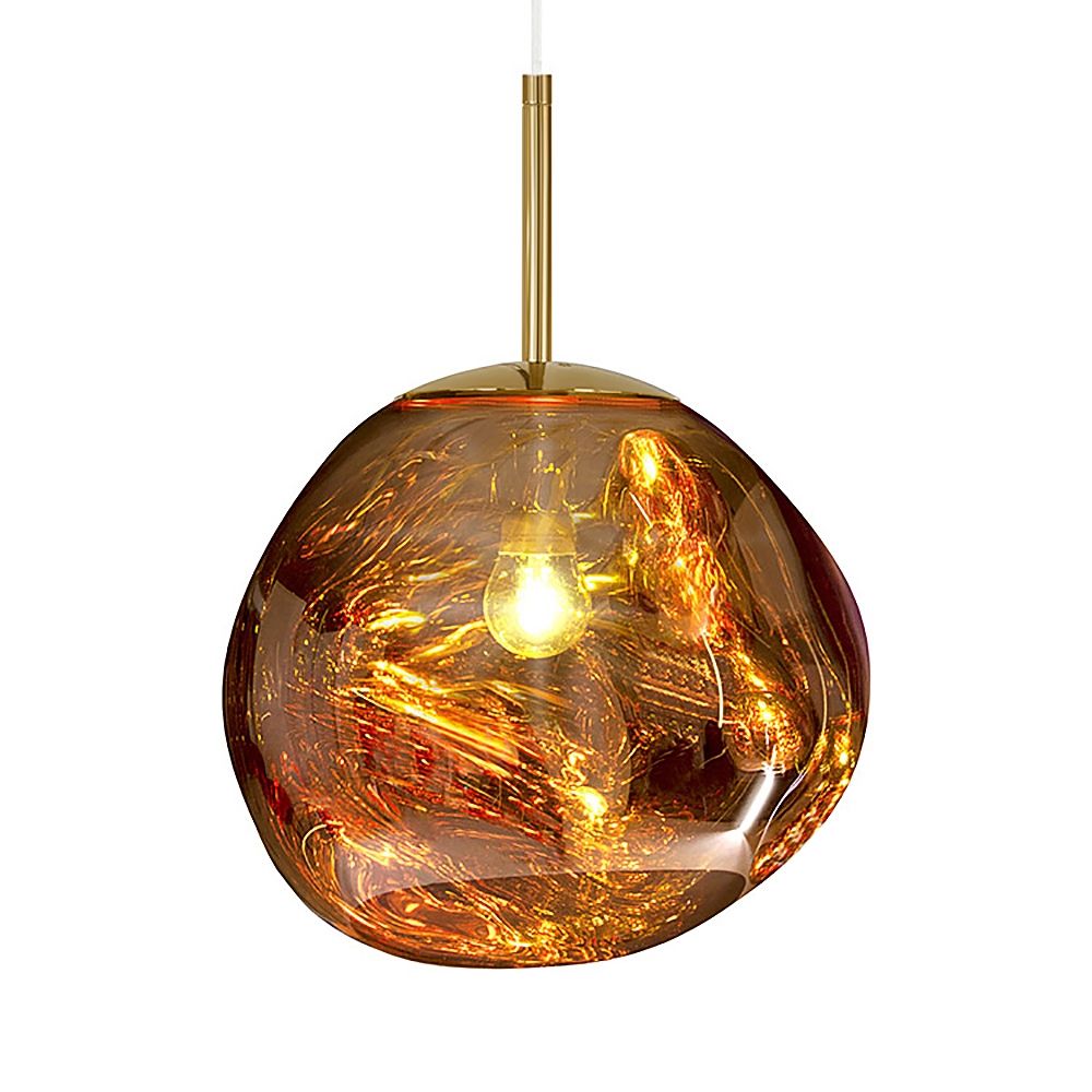 Magical Modern Irregular Glass Ball Metal Single Light Small Mirror ...
