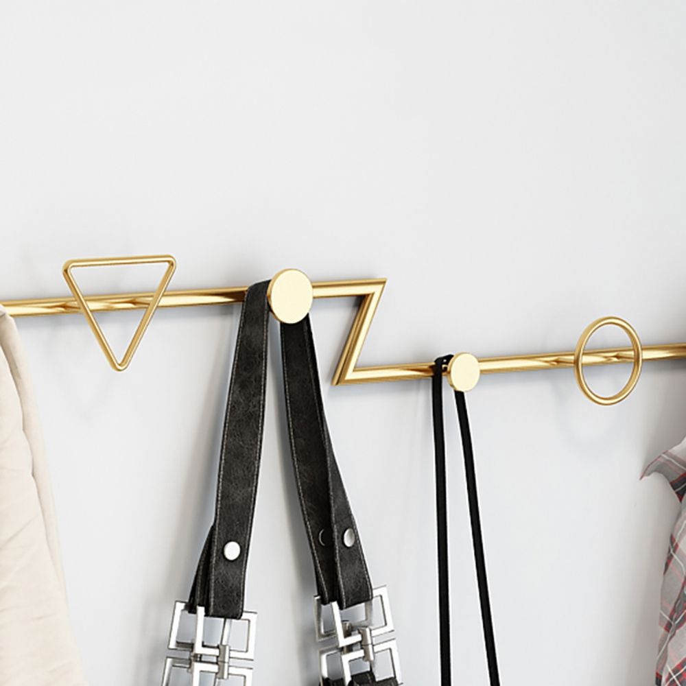 Modern Decor Wall Mounted Coat Rack with Shelving