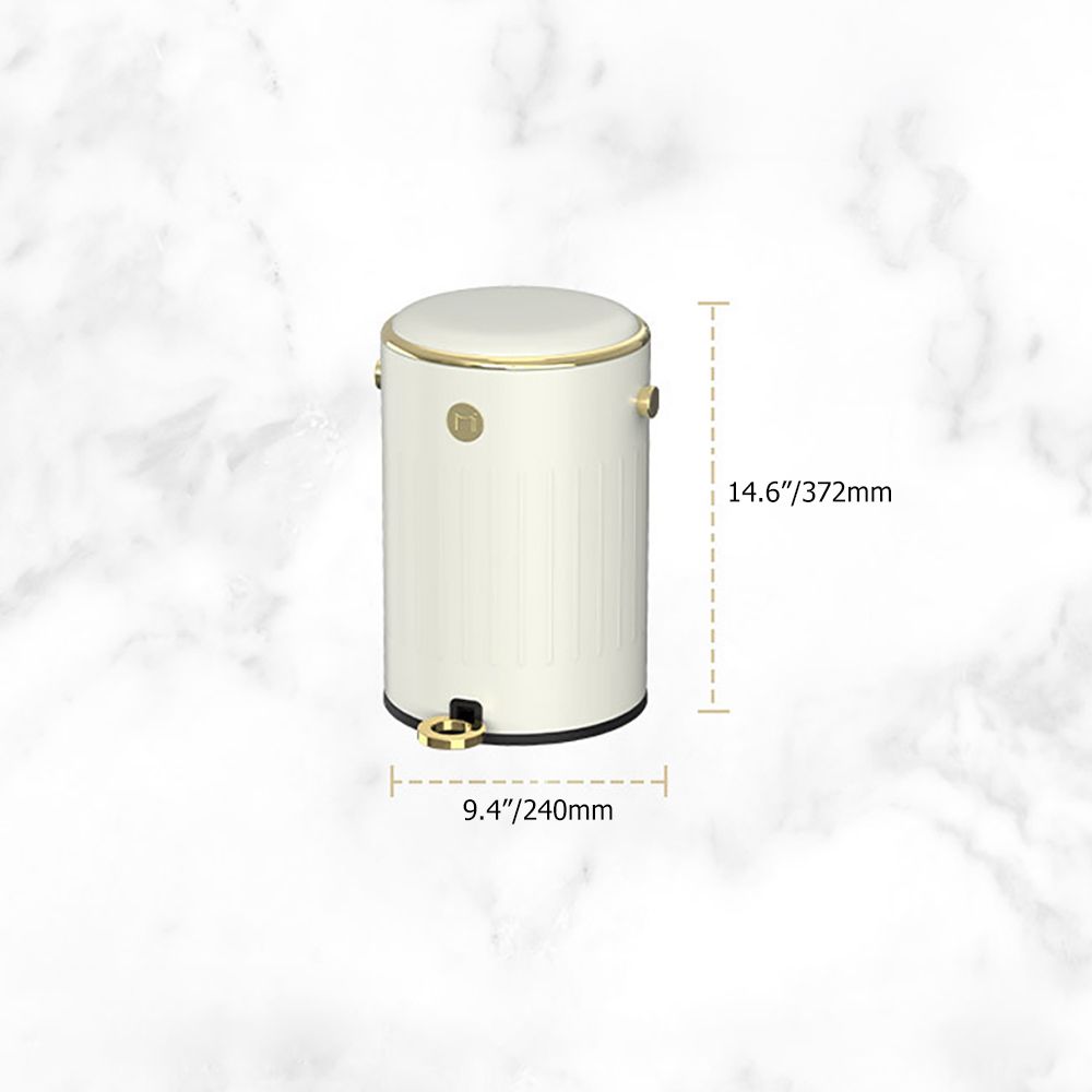 Modern Step On Kitchen Trash Can Odor-Free Trash Can with Handle