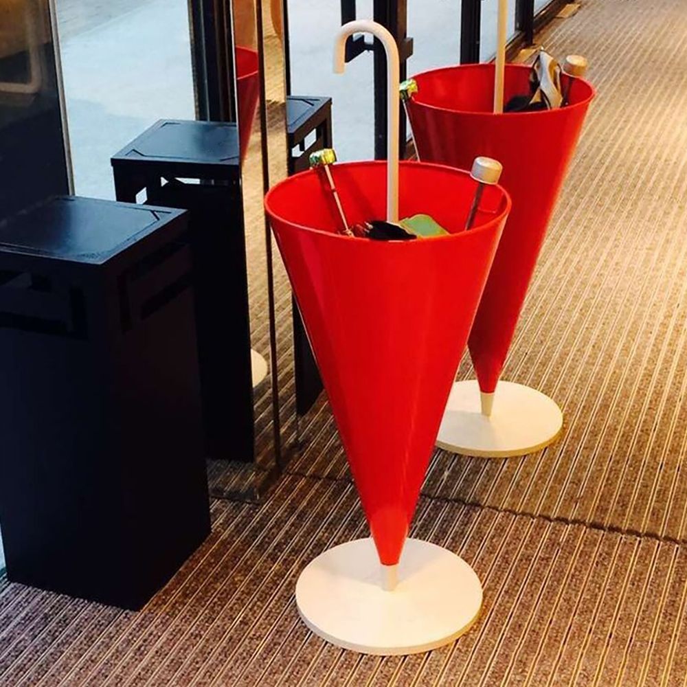 Luxury Umbrella Stand in Red