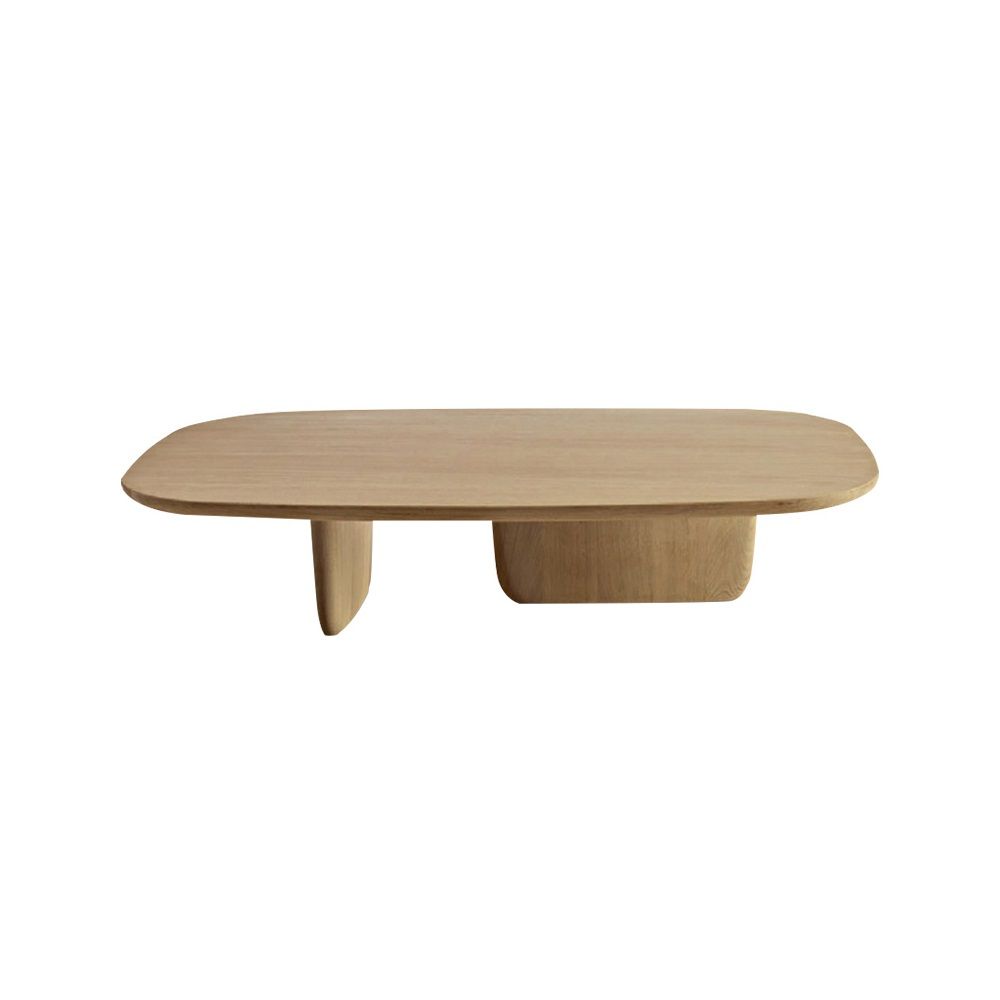 Wood Coffee Table Rectangle-shaped in Natural
