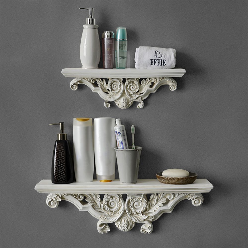 Medieval Wall-Mounted Shelving in Resin