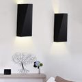 Contemporary Simple Artistic Metal Single-Light Up & Down Wall Light ...