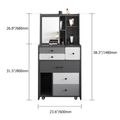 Modern Makeup Vanity Bedroom Multi-Functional Creative Mini Makeup ...