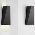 Contemporary Simple Artistic Metal Single-Light Up & Down Wall Light ...
