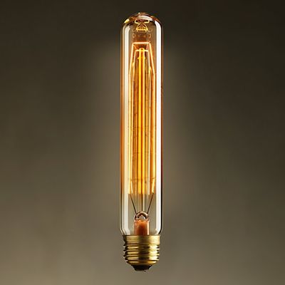 E26 40W Retro Style Electric Baton Edison Incandescent Bulb Single ...