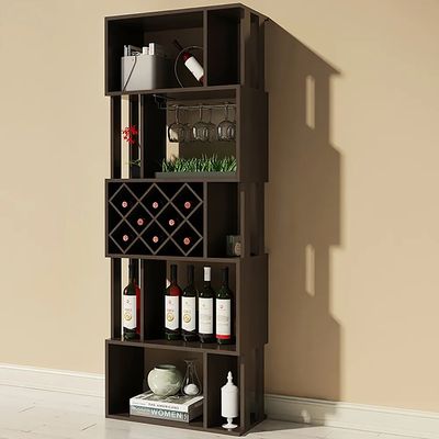 Farmhouse Wine Cabinet Wine Rack Unit for Home Bar-Homary