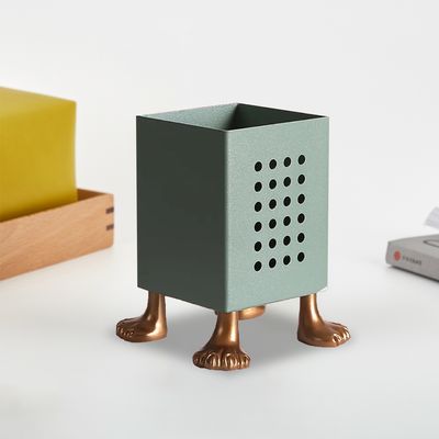 Modern Pencil Holder for Desk in Blue-Homary