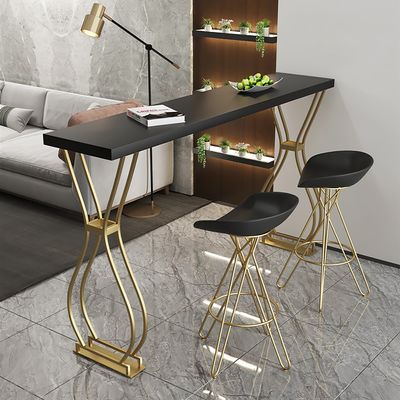 Base en métal de dessus de table en bois massif de noir de Tableau de ...