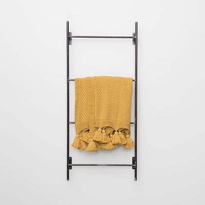 Modern Wall Mounted Entryway Coat Rack Ladder Rack-Homary