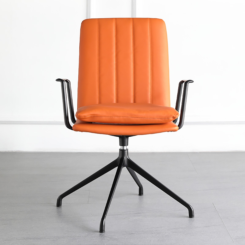 Orange Modern Creative Office Chair Home Study Desk Chair Backrest ...