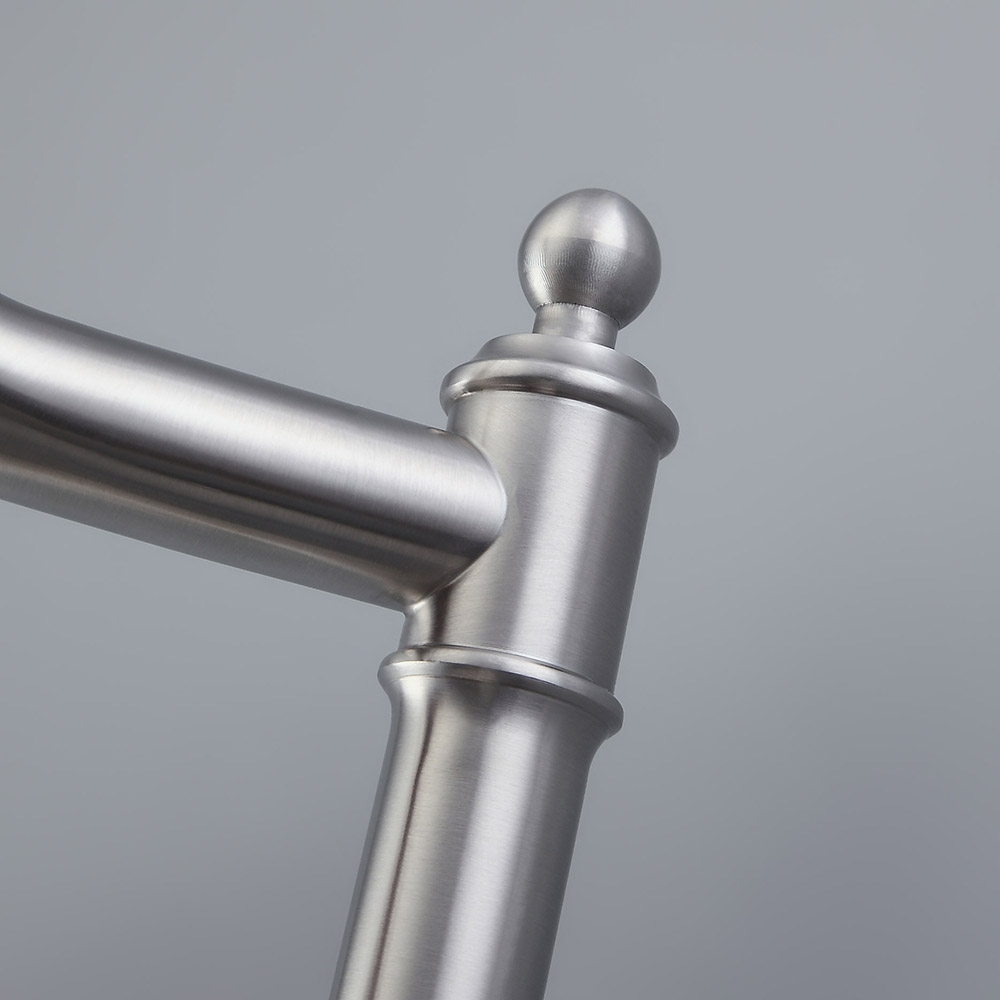 Classic Single Lever Handle Monobloc Stainless Steel Kitchen Tap in ...