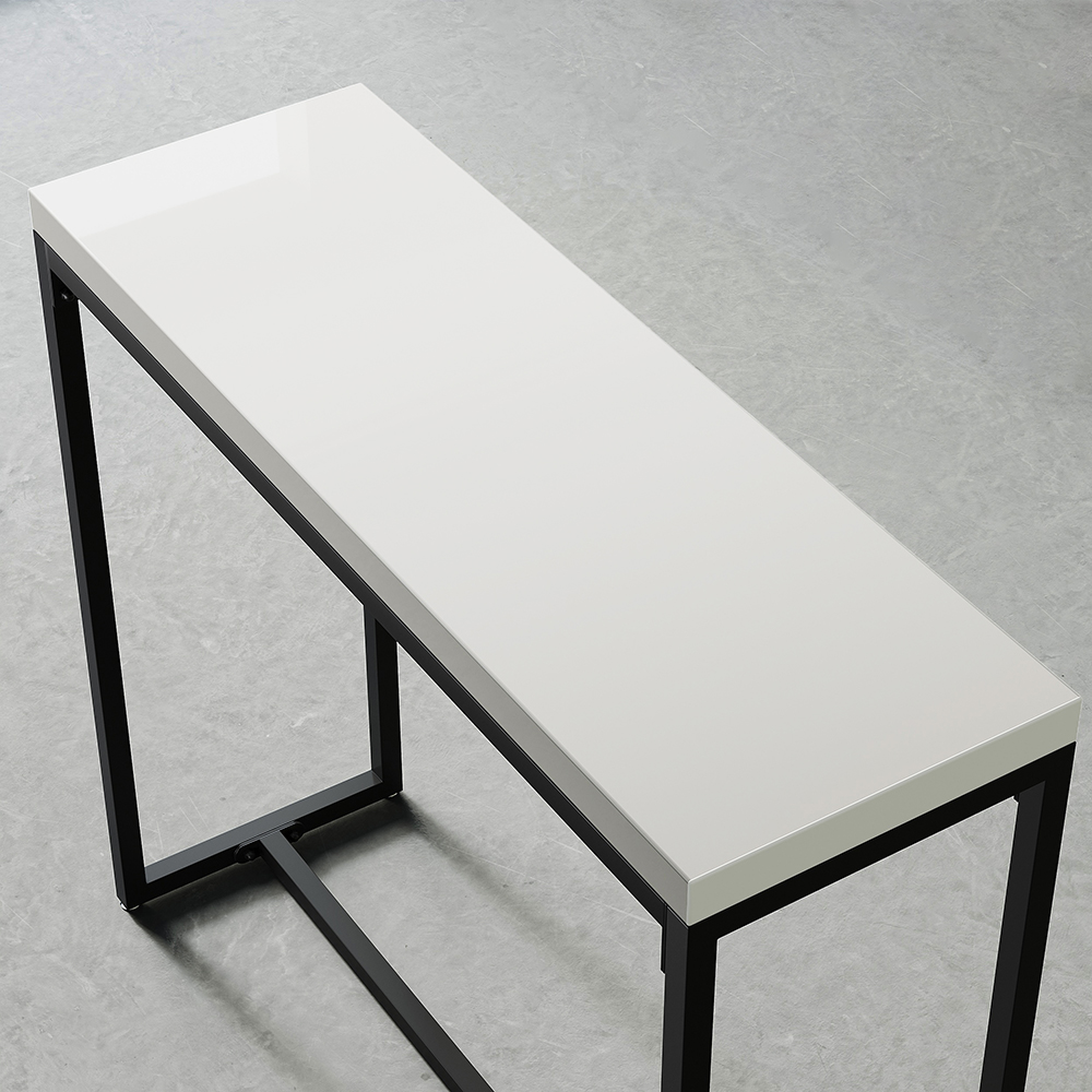 Industrial Rectangular Bar Height Table Small Dining Table for ...