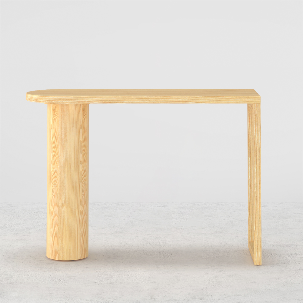 55"L Wood Bar Height Table Oval Bar Dinning Table Double Pedestal ...