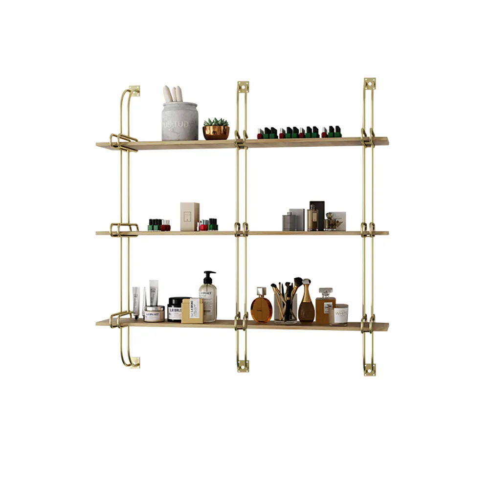 3-Tier Luxury Floating Shelves Wall Shelf in MDF Wall Mounted Shelves ...