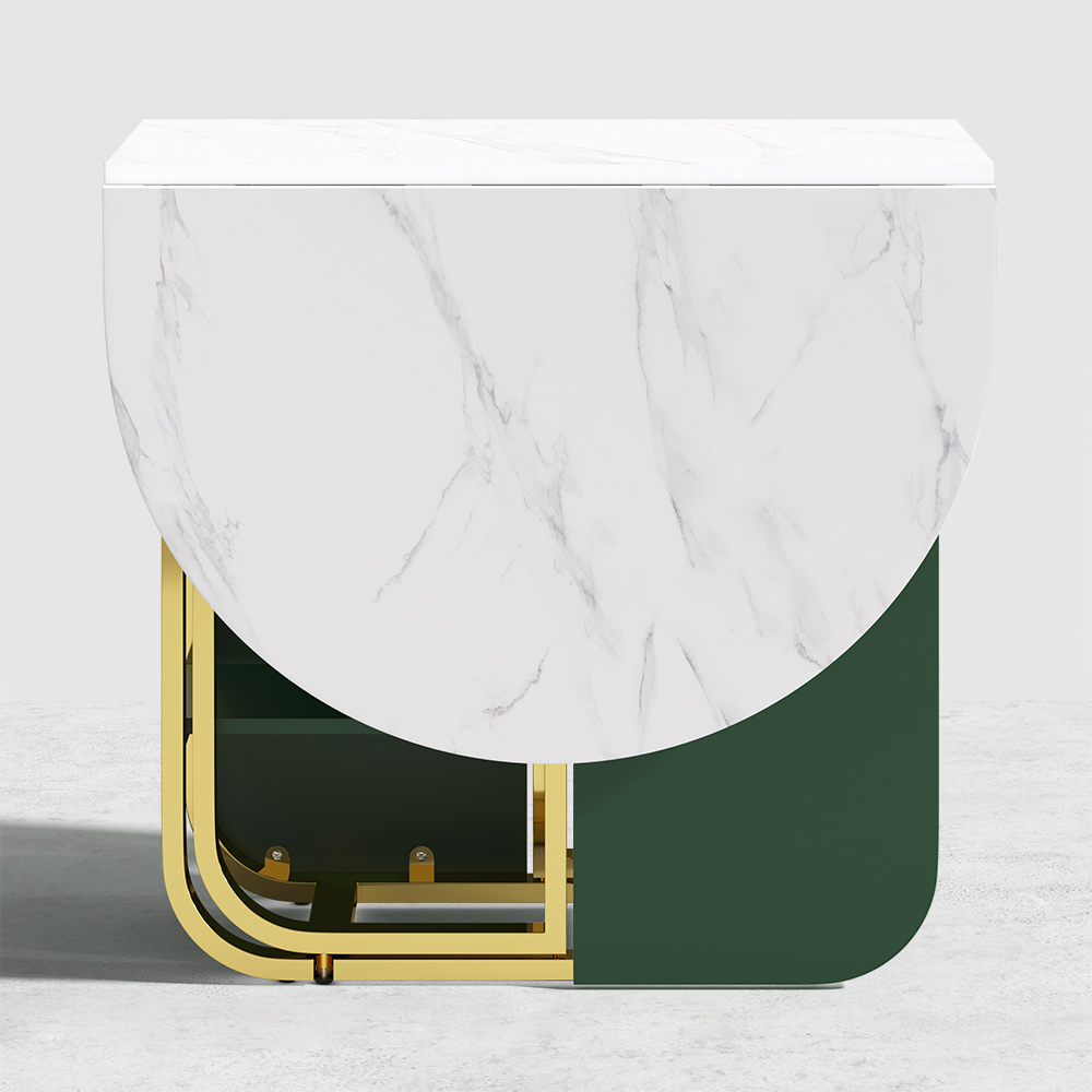 Fabled Modern Extendable Rectangle Dining Table Wood Drop Leaf Folding ...