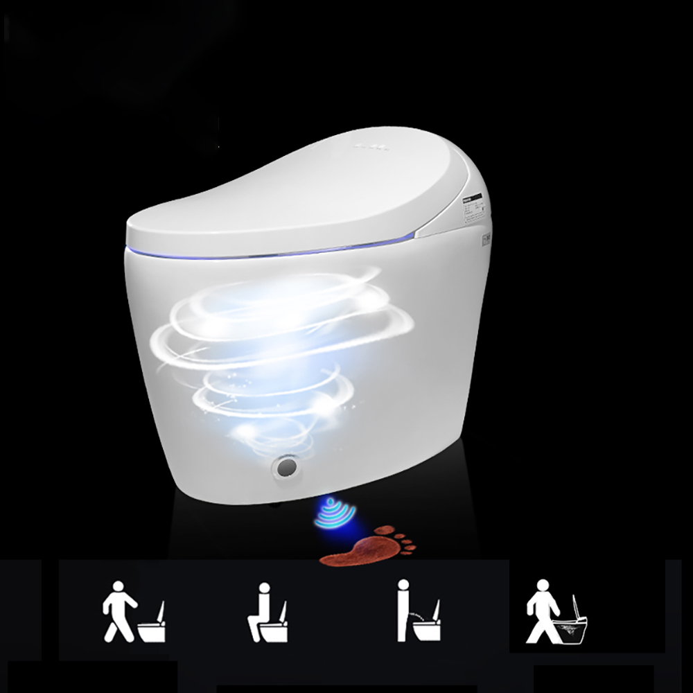 Modern Smart One-Piece Toilet & Bidet Foot Induction & Automatic ...